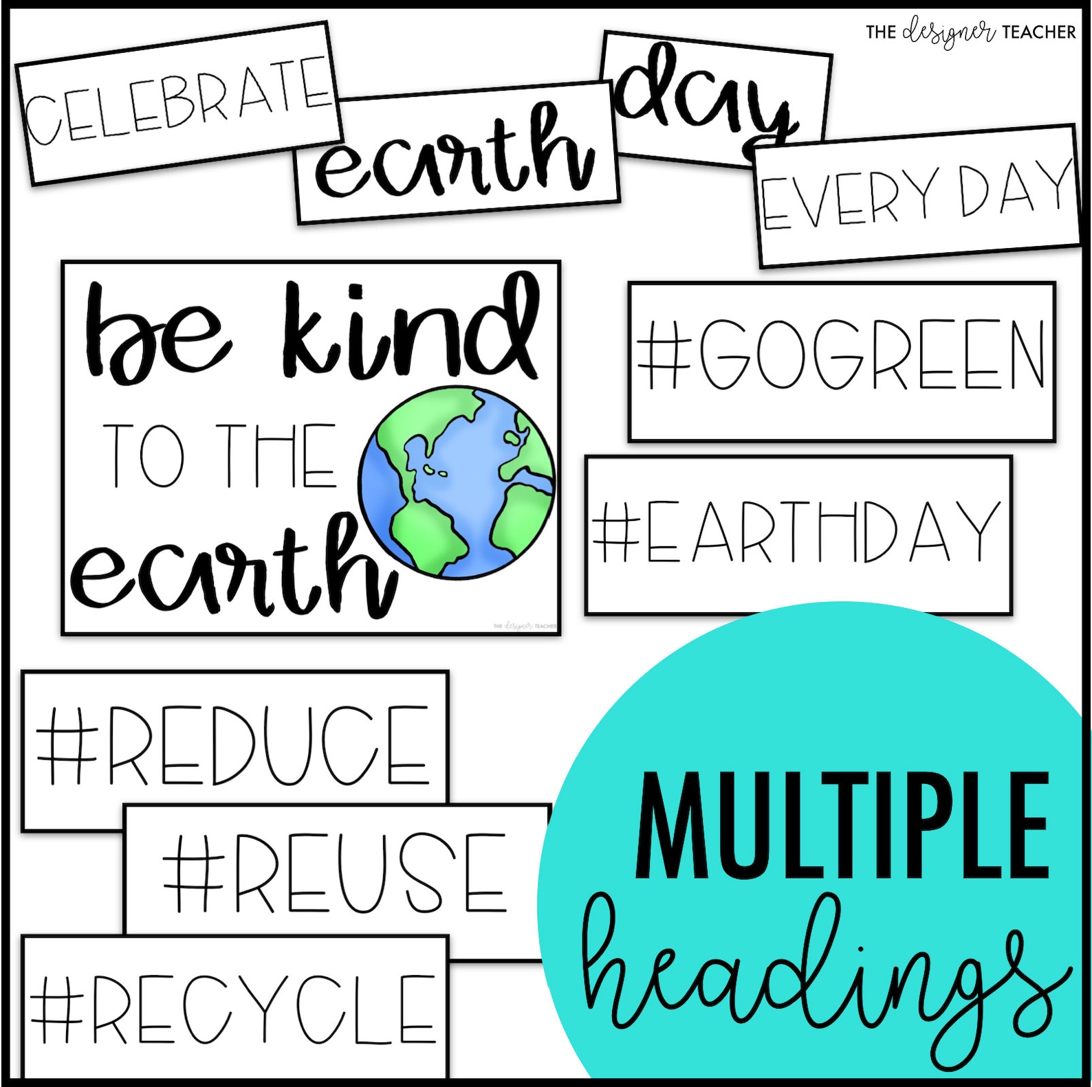 April Spring Classroom Bulletin Board Kit & Earth Day Craft Activity - Etsy