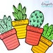 Goal Setting Bulletin Board & Cactus Craft Activity • Growth Mindset ...