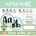 Plant Theme Classroom Word Wall Botanical Classroom Decor - Etsy