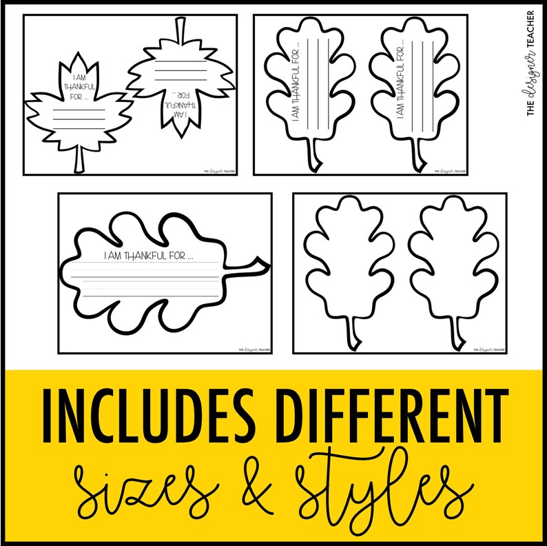 Fall Leaves November Bulletin Board Kit Ideas • Gratitude Thankfulness ...