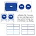 Editable Word Wall Display With Blue Watercolor Theme | Classroom ...