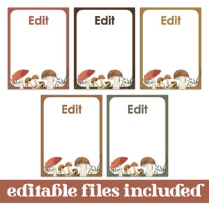 Boho Watercolor Woodland 2D and 3D Shapes Posters Classroom - Etsy