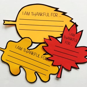 Fall Leaves November Bulletin Board Kit Ideas • Gratitude Thankfulness ...