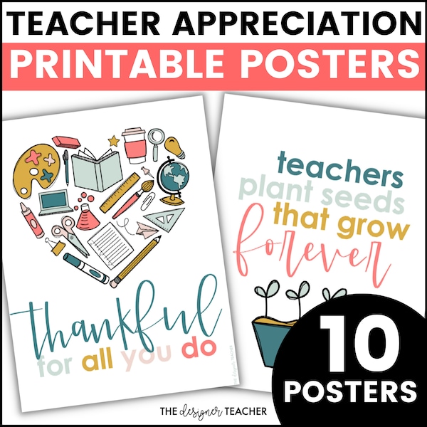 Teacher Poster - Etsy