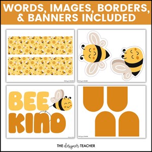 Back to School Summer Kindness August September Bee Kind Classroom ...