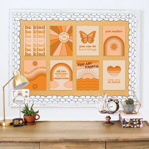 Sunny Boho Inspirational Growth Mindset Inclusive Retro Classroom ...