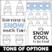 Winter Snowman Kindness Bulletin Board Craft & Door Decor - Etsy