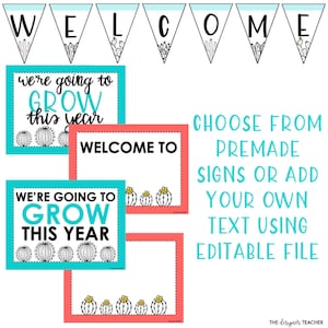 Cactus Theme Back to School Classroom Door Decor & Bulletin Board - Etsy