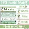 Plant Theme Editable Binder Covers & Spines for Teachers - Etsy