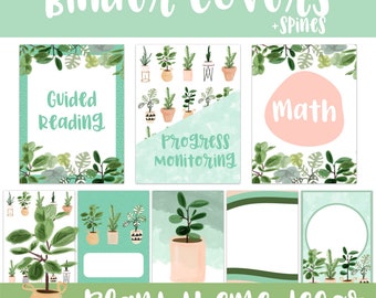 BOHO Binder Covers and Spines (Instant Download) - Etsy