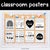 Editable Classroom Calendar Kit With Black & White Speckled Boho ...