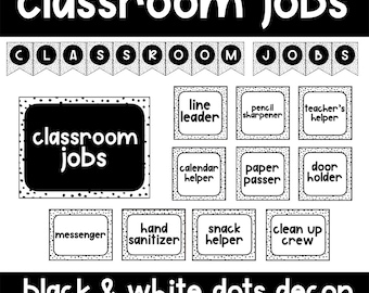 Black & White Speckled Boho Dalmatian Dots Affirmation Station Mirror ...