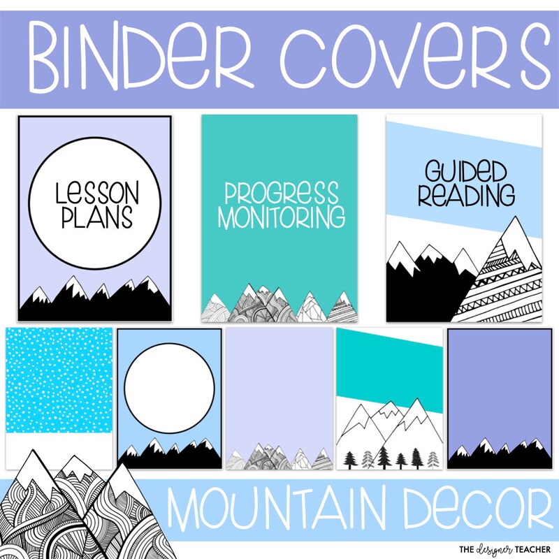 Mountain Theme - Etsy