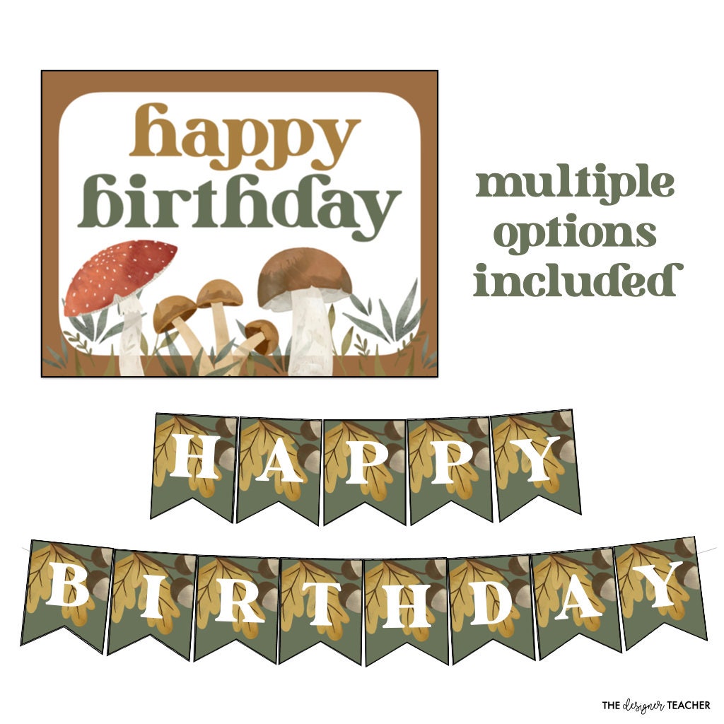 Editable Classroom Birthday Chart and Bulletin Board Display | Boho ...