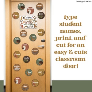 Woodland Theme Welcome Back to School Classroom Door Decor & Forest ...