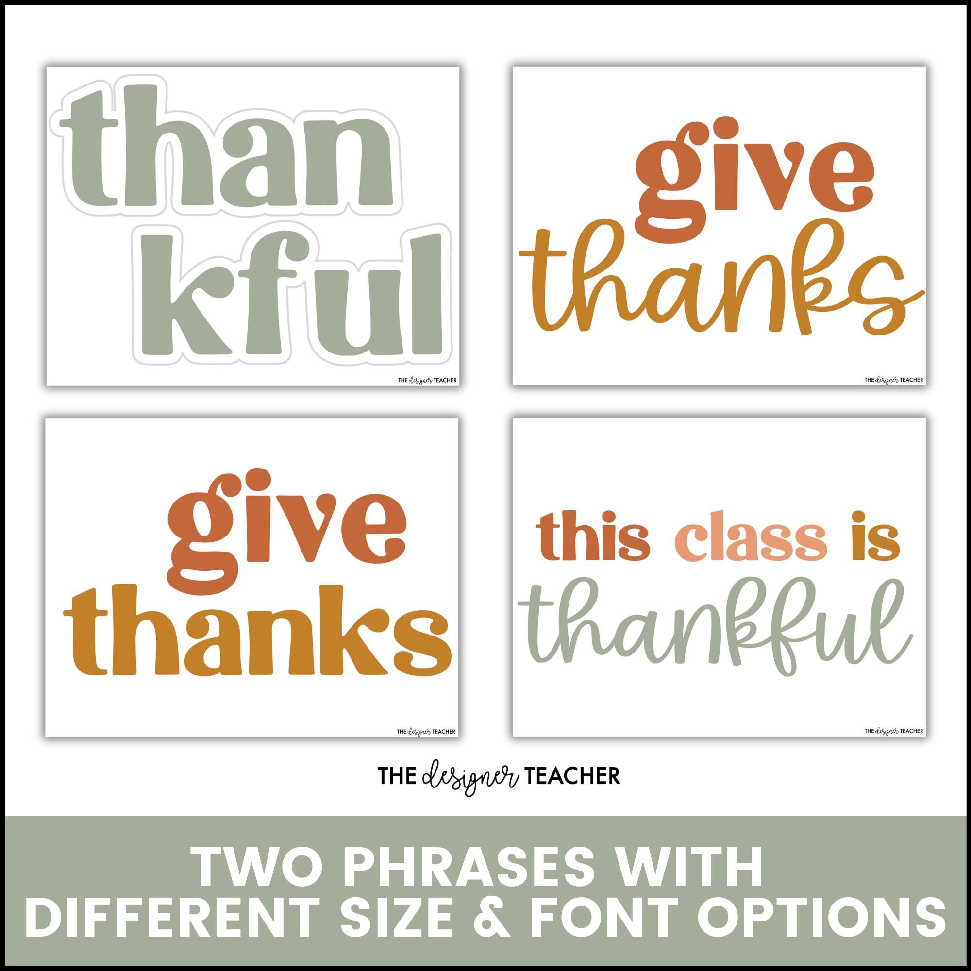 Fall November Thanksgiving Bulletin Board Kit Ideas Thankful Turkey ...