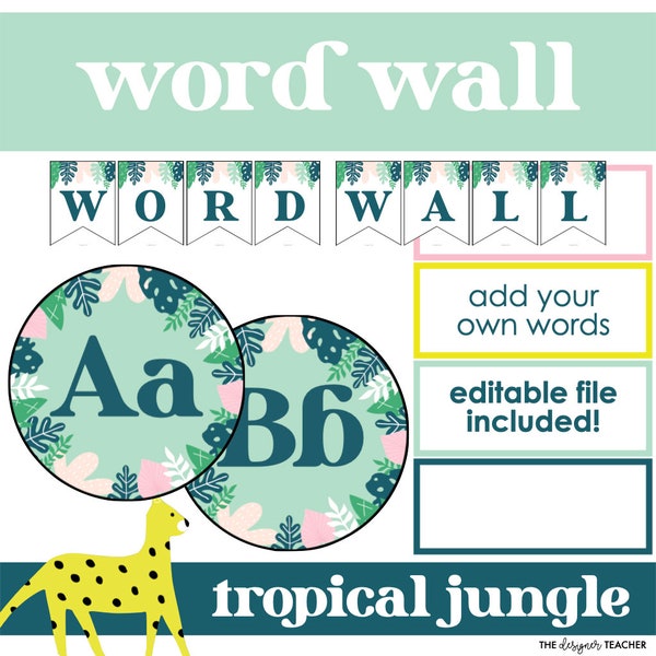 Word Wall - Etsy