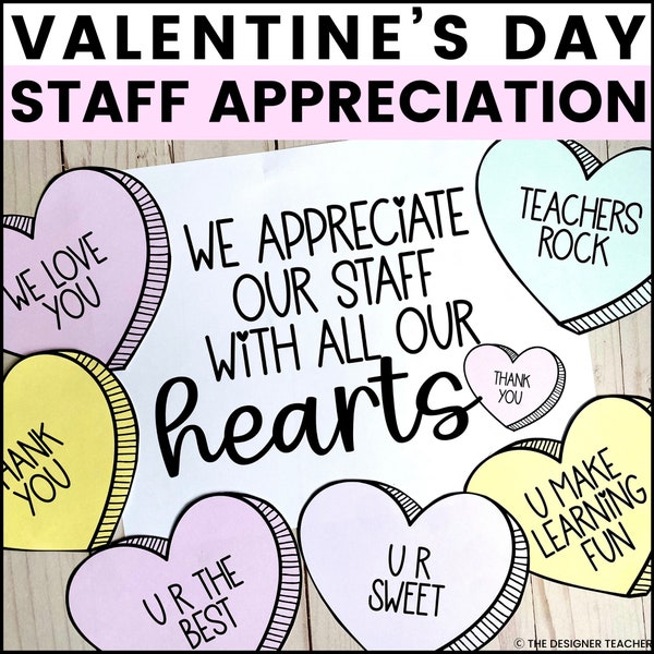 Staff Appreciation Bulletin Board - Etsy