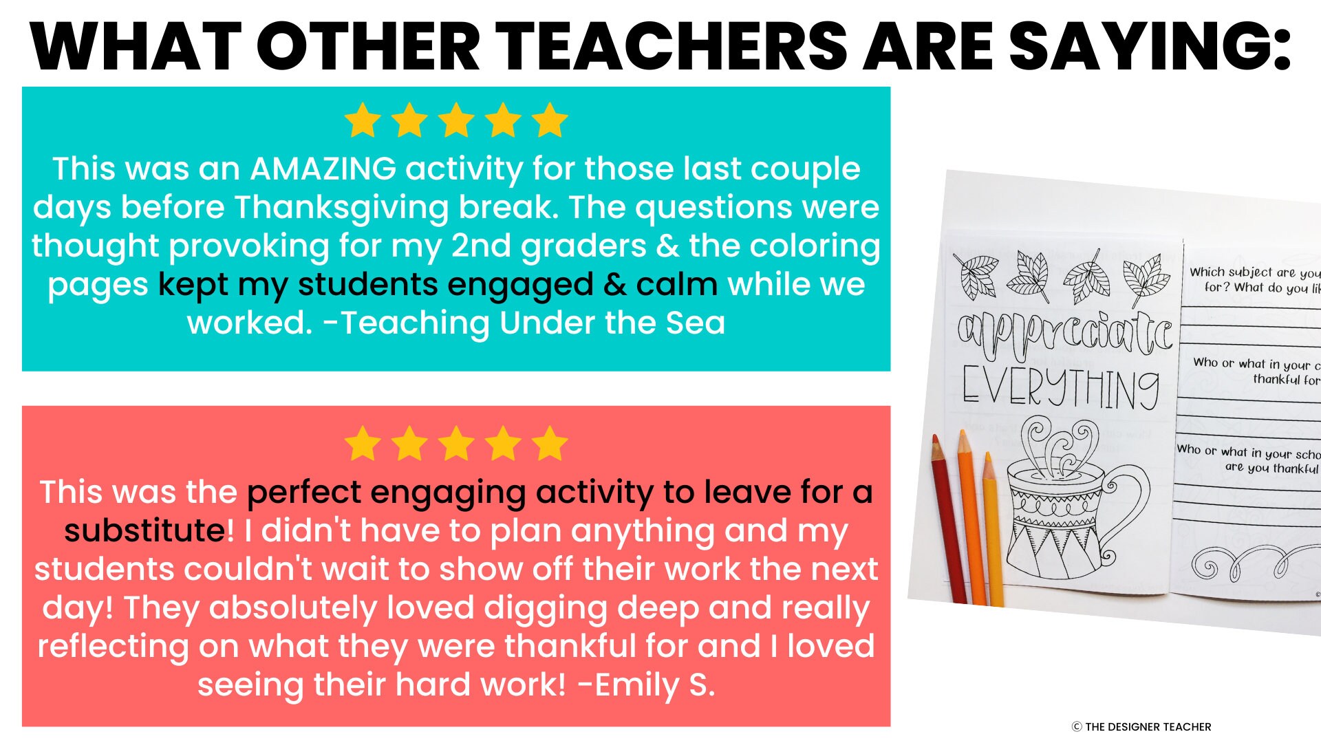 Thankfulness Coloring and Writing Reflection Journal Thanksgiving ...