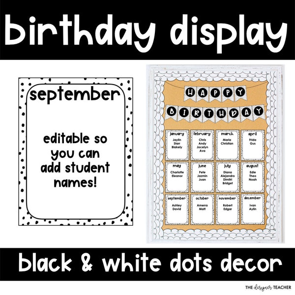Classroom Birthday - Etsy