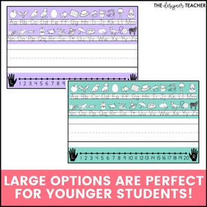 Editable Printable Classroom Student Name Tag Desk Plates | Silly Goose ...