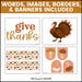 Fall November Thanksgiving Bulletin Board Kit Ideas Thankful Turkey ...