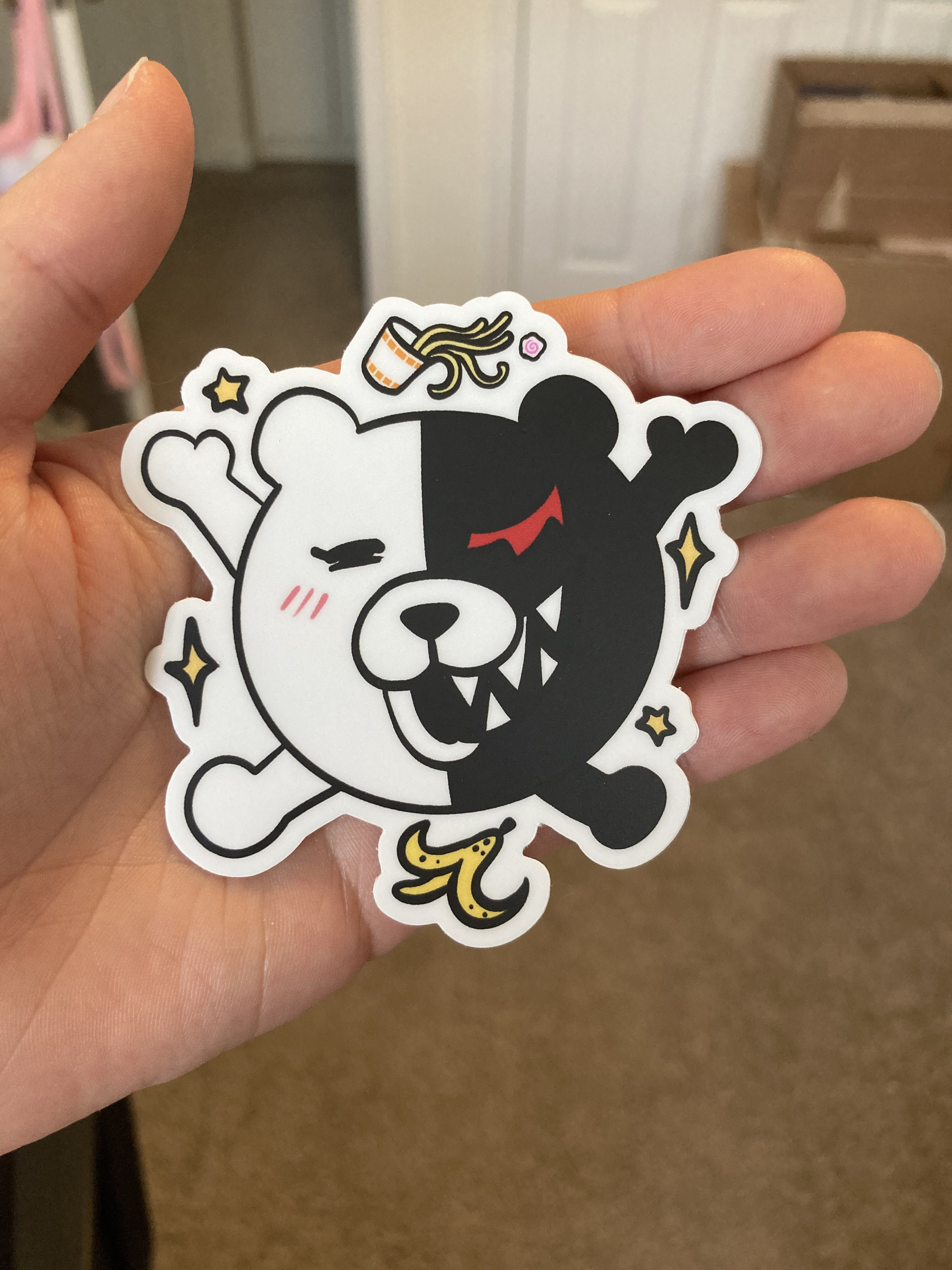 Ball Monokuma Sticker - Etsy