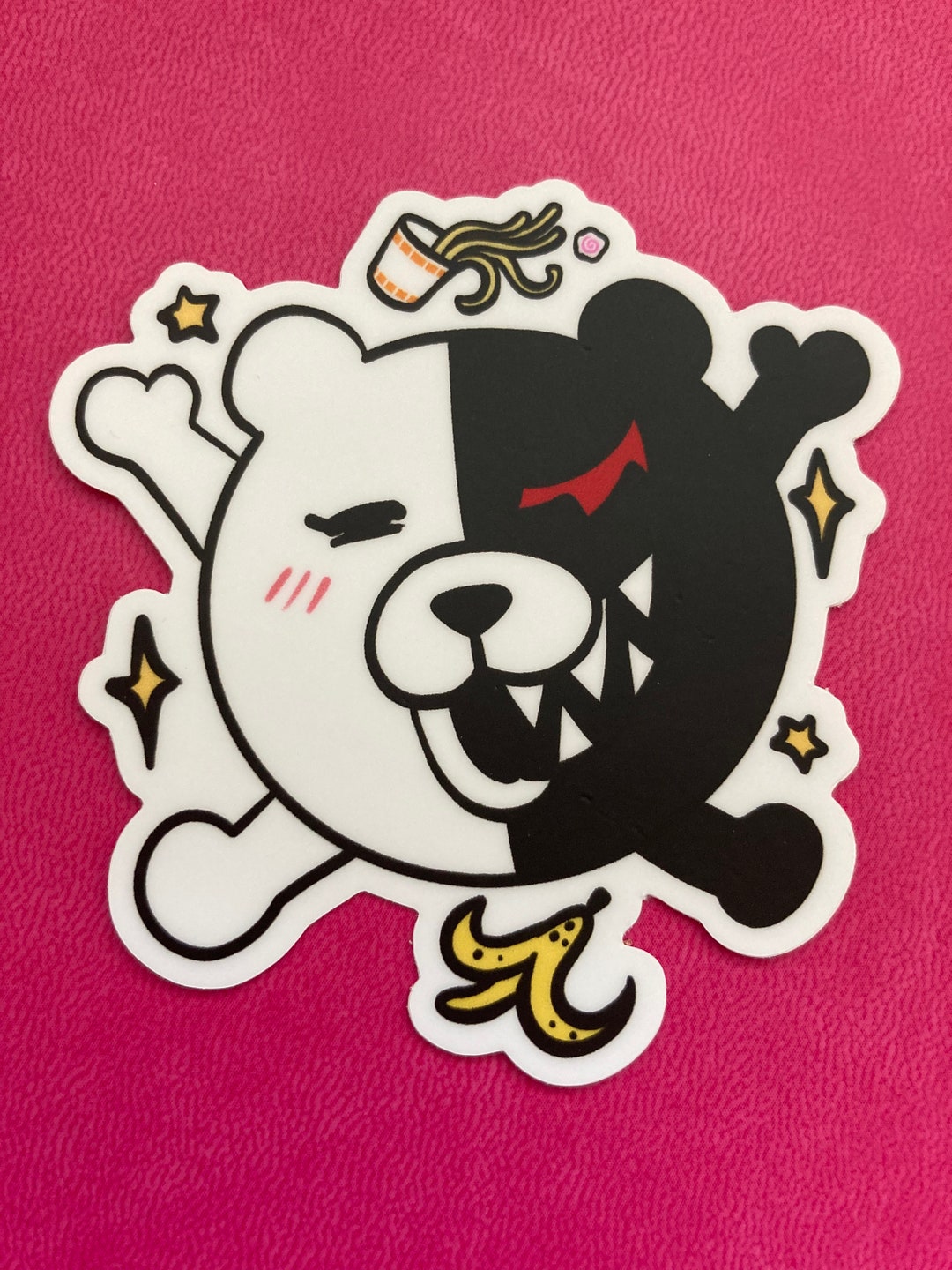 Ball Monokuma Sticker - Etsy