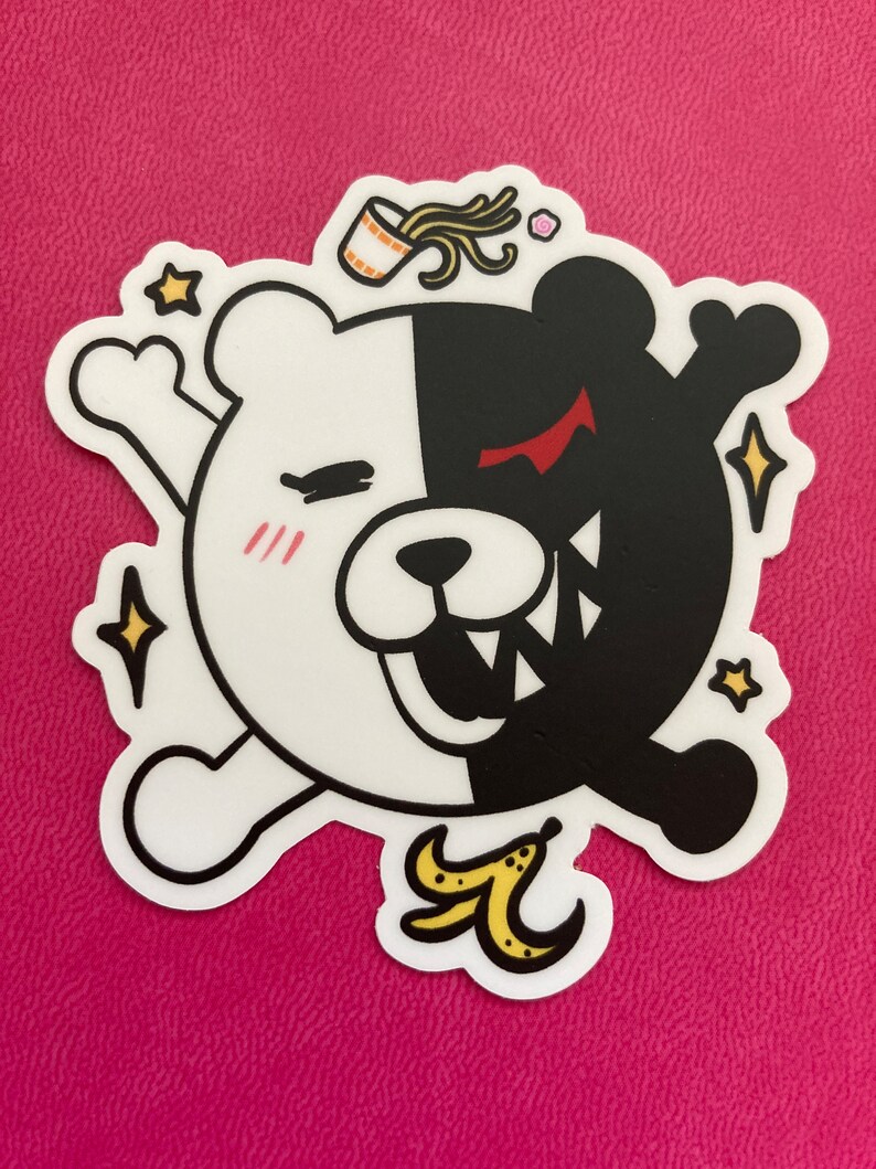 Ball Monokuma Sticker - Etsy