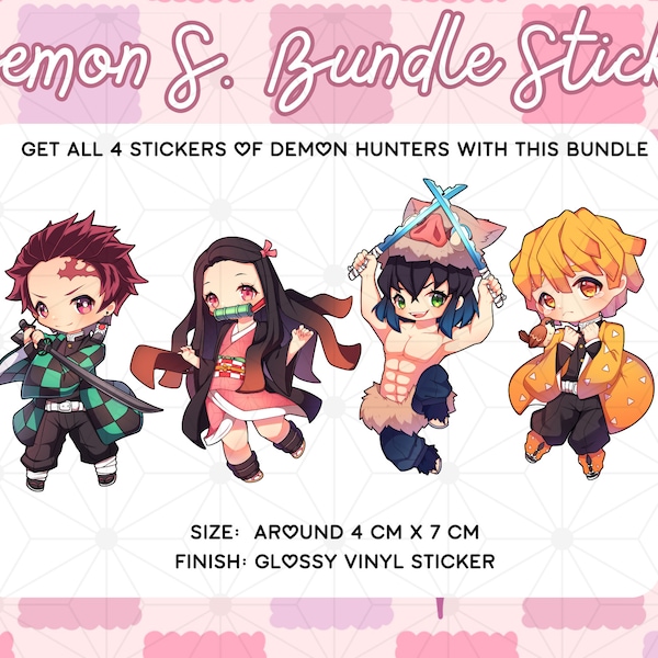 Demon Hunter Sticker - Etsy
