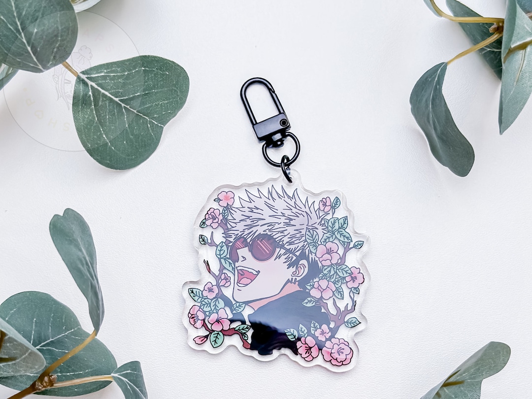 Anime Inspired Cool Guy Keychain Anime Kawaii Anime Keychain Famous ...