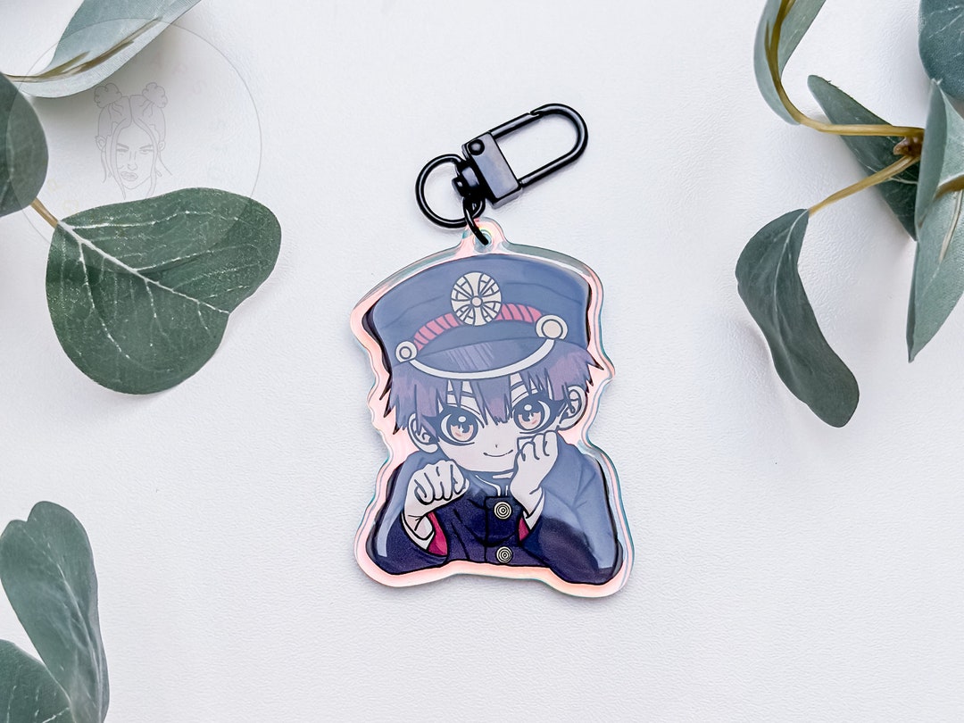 Anime Inspired Hanako Keychain Anime Kawaii Anime Toilet Ghost Keychain ...
