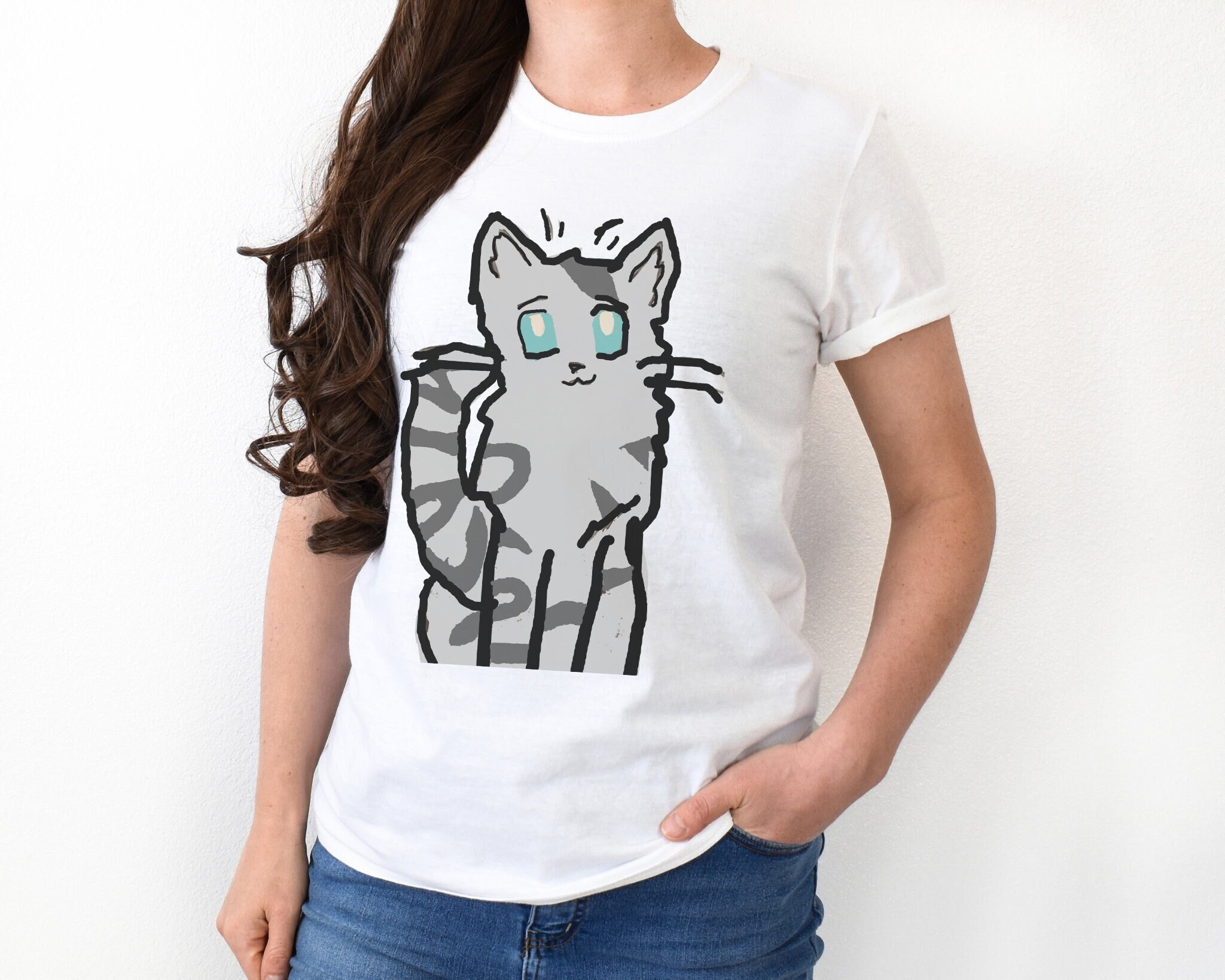 Warrior Cats - Jayfeather - Thunder Clan, Cats, Unisex Softstyle T ...