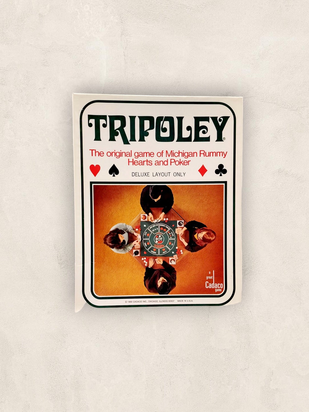 1969 Edition No.111 Tripoley Deluxe Layout Michigan - Etsy