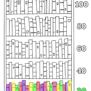 100 Book Reading Challenge Log PDF Printable - Summer Reading Program ...