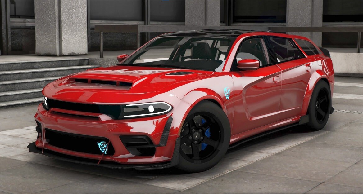GTA V Solo Vehicle: 2022 Dodge Charger Magnum SRT FiveM Ready High ...