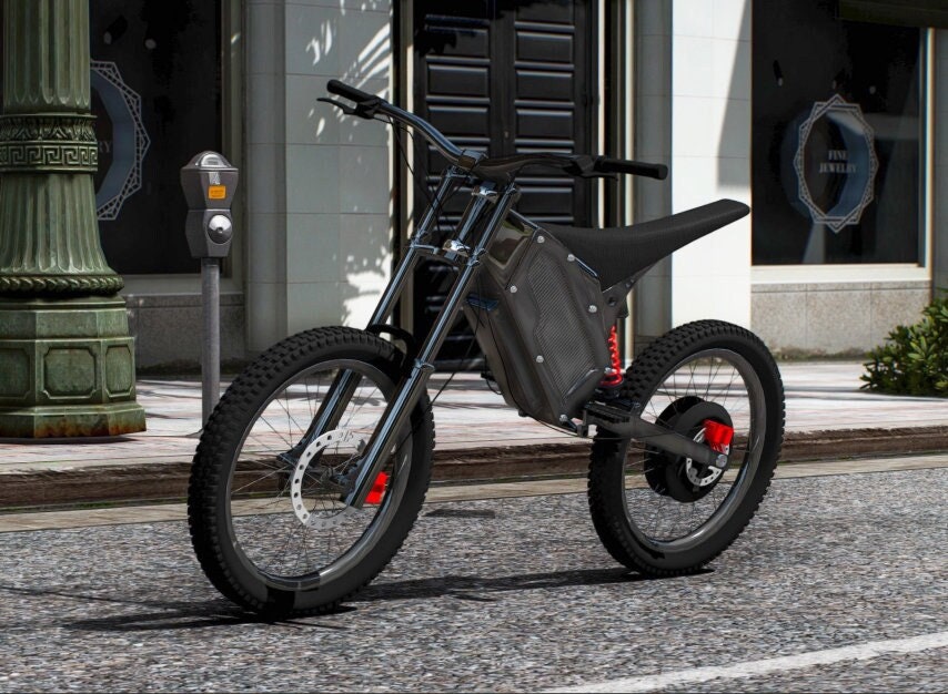 GTA V Solo Vehicle: Stealth Bomber Bike Fivem Ready High Quality ...