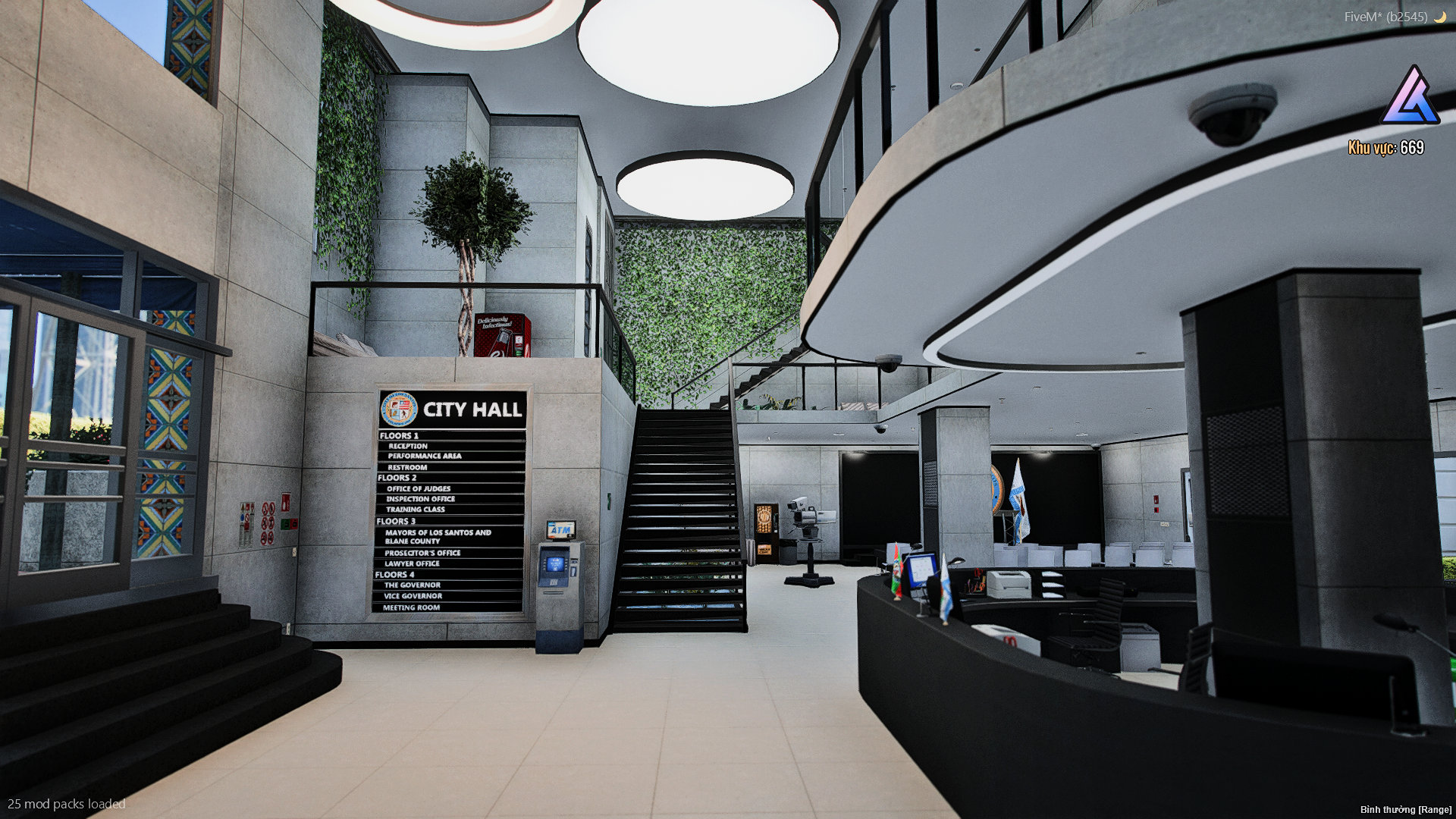GTA V Map: City Hall Fivem Ready High Quality Optimized 100 USD Value ...