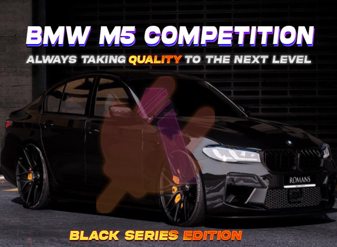 GTA V Solo Vehicle: BMW M5 Competition Fivem Ready Black Series High ... GTA V Solo Vehicle: BMW M5 Competition Fivem Ready Black Series High ...