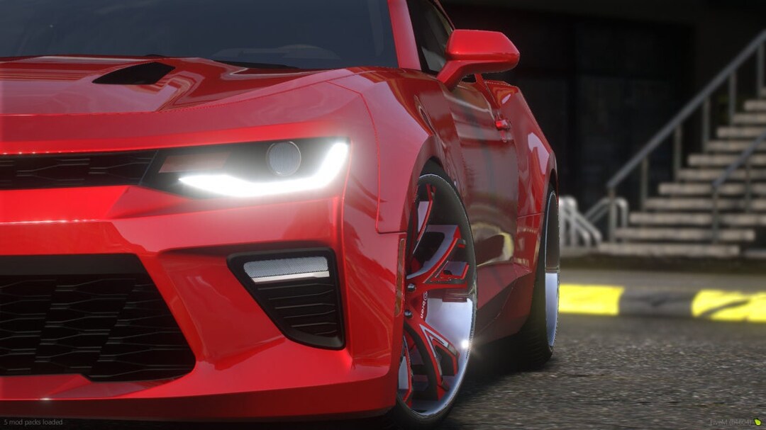 GTA V Solo Vehicle: 2016 Camaro SS FiveM Ready High Quality Optimized ...