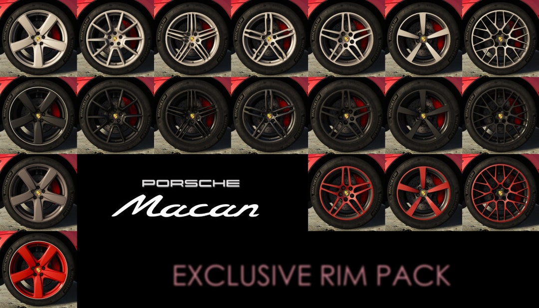 GTA V Wheels Pack: Porsche Rims Fivem & Singleplayer Ready High Quality ...