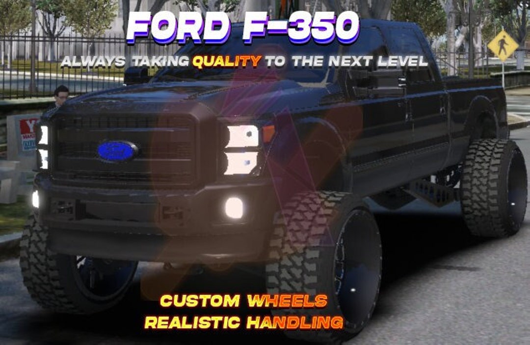 Vehículo GTA V Solo: Ford F-350 / FiveM Ready / Alta calidad ...
