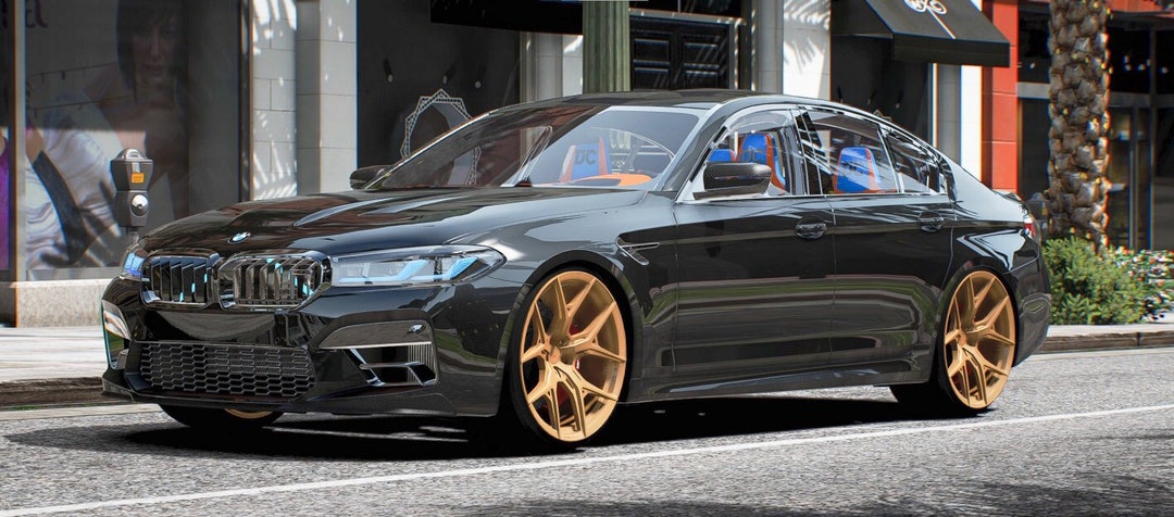 GTA V Solo Vehicle: 2022 BMW M5CS FiveM & Singleplayer Ready High ...