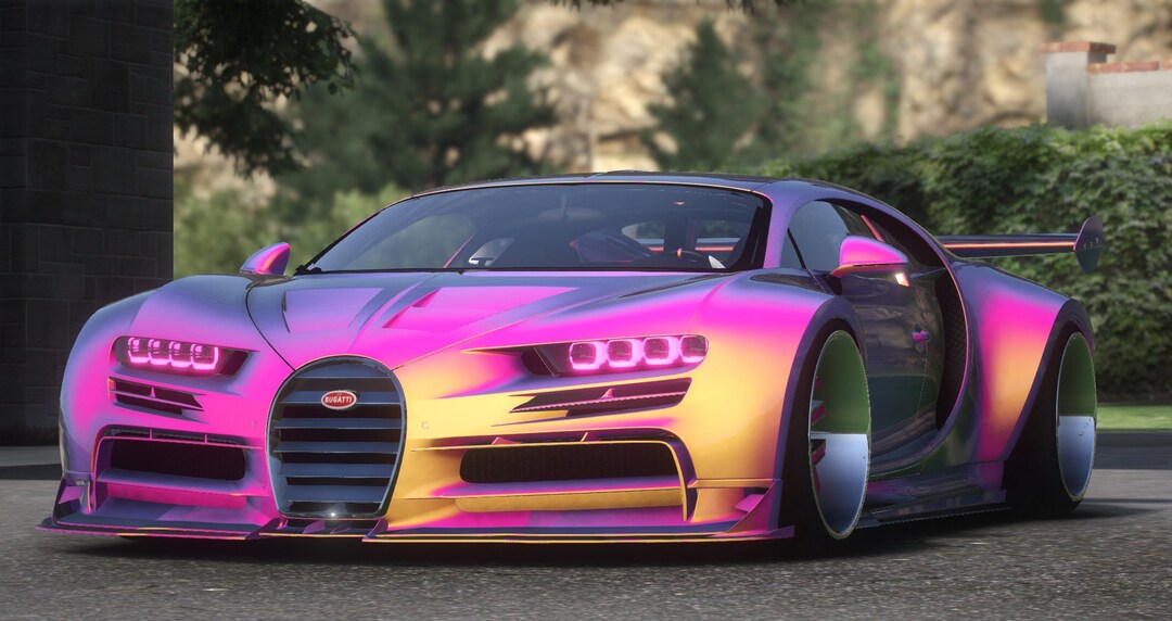 GTA V Solo Vehicle: Bugatti Chiron FiveM Ready High Quality Optimized ...