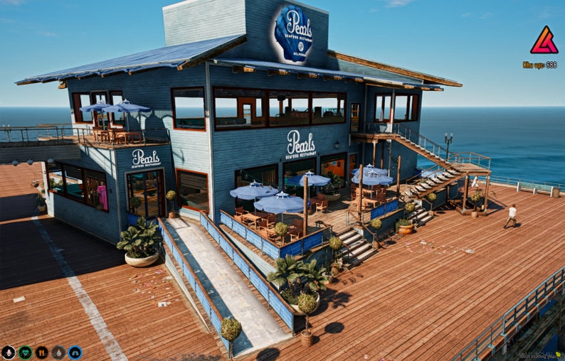 GTA V Map: Pearls Restaurant Fivem Ready High Quality Optimized 35 USD Value Open Interior Grand ...