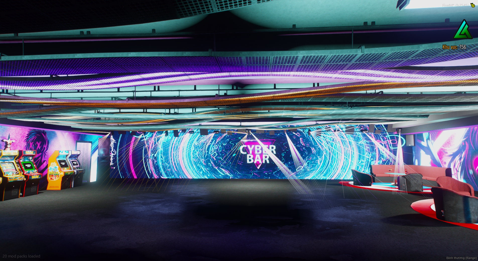 GTA V Map: Cyber Bar Fivem Ready High Quality Optimized 70 USD Value ...