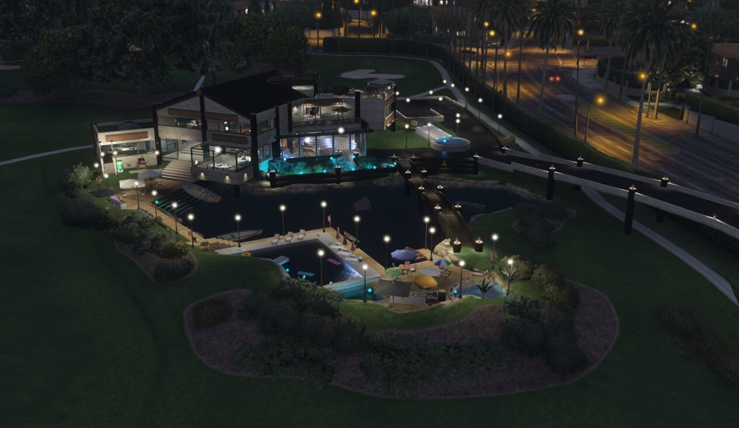 Mapa de GTA V: Mansión de golf / FiveM Ready / Alta calidad ...