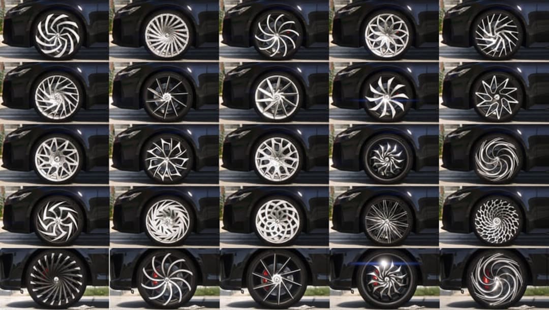 GTA V Wheels Pack: Donk Rims Fivem Ready High Quality Perfect Replicas ...