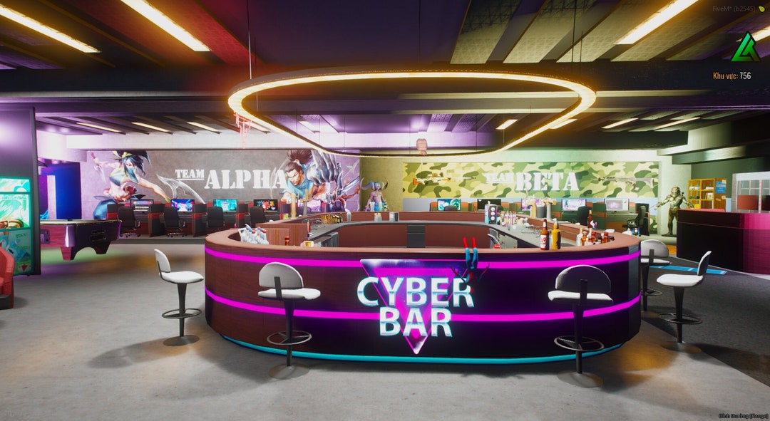 GTA V Map: Cyber Bar Fivem Ready High Quality Optimized 70 USD Value ...