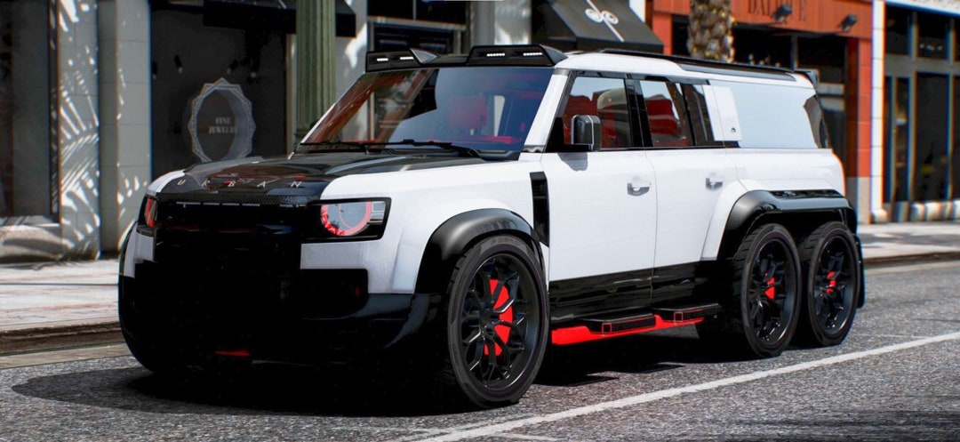 GTA V Solo Vehicle: Range Rover 6x6 Fivem Ready High Quality Optimized ...